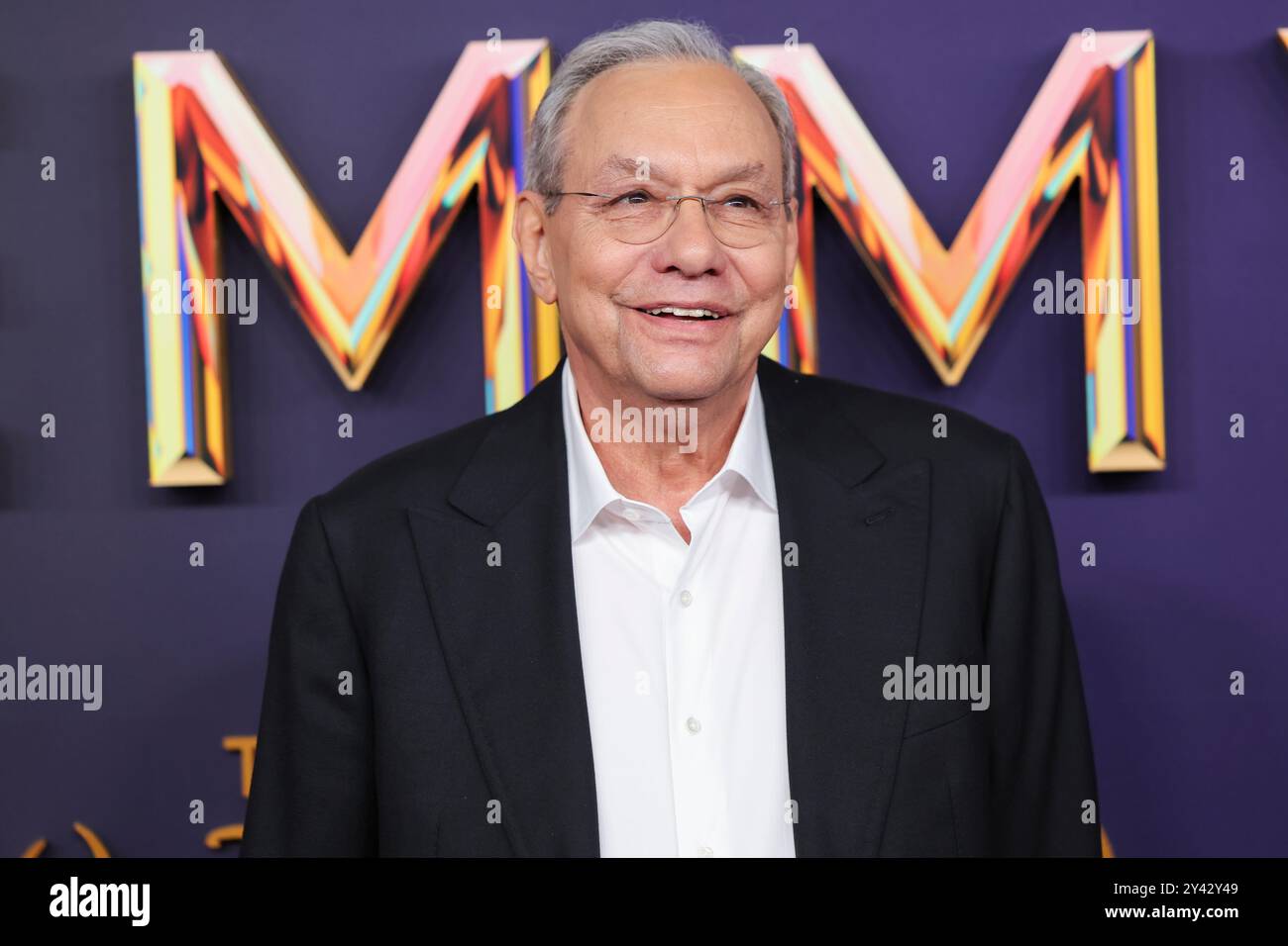 Lewis Black poses for a Red Carpet portrait at the 76th Emmy Awards on ...