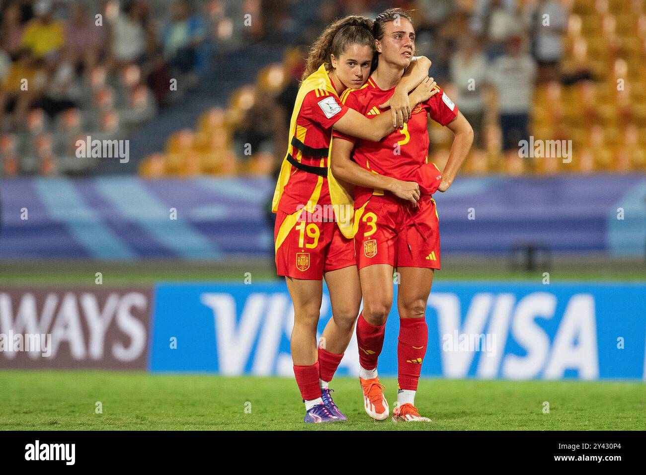 Medelin, Colombia. 15th Sep, 2024. Laia Martret and Estela Carbonell of ...