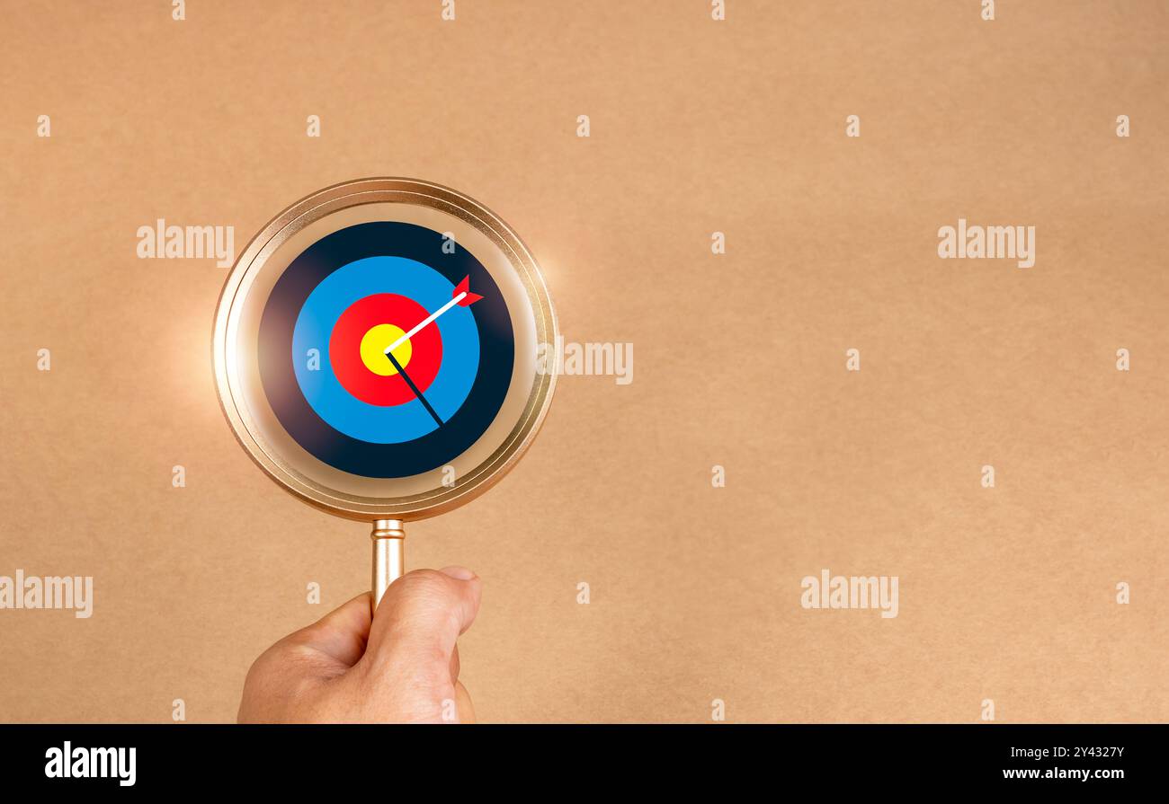 Business trends and goals review, finding marketing insight concepts ...