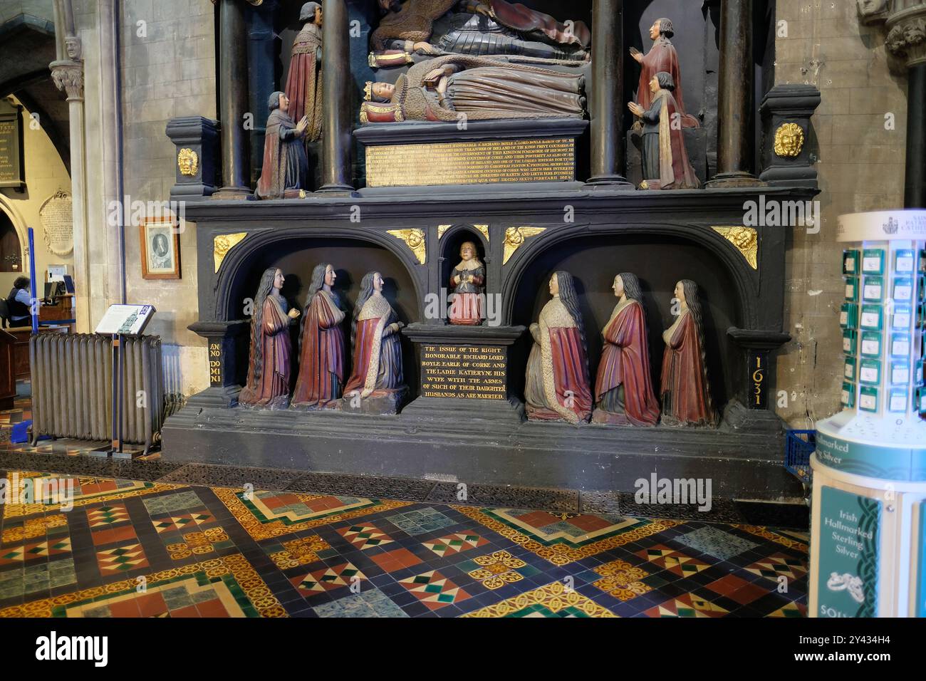 The Boyle Family Monument at the West end of St. Patrick's Cathedral ...