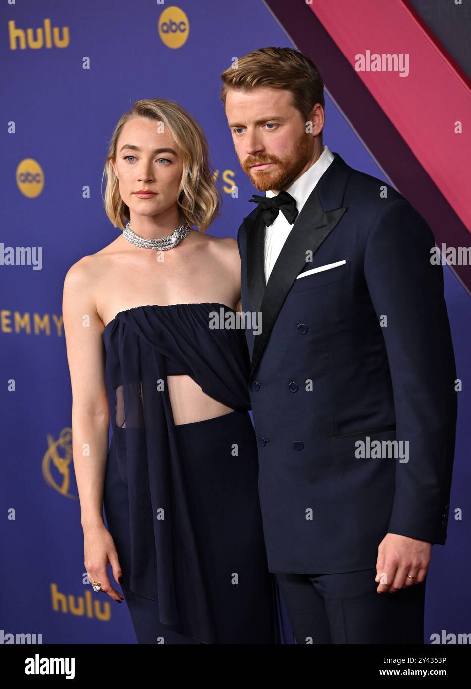 Los Angeles, United States. 15th Sep, 2024. (L-R) Saoirse Ronan and ...