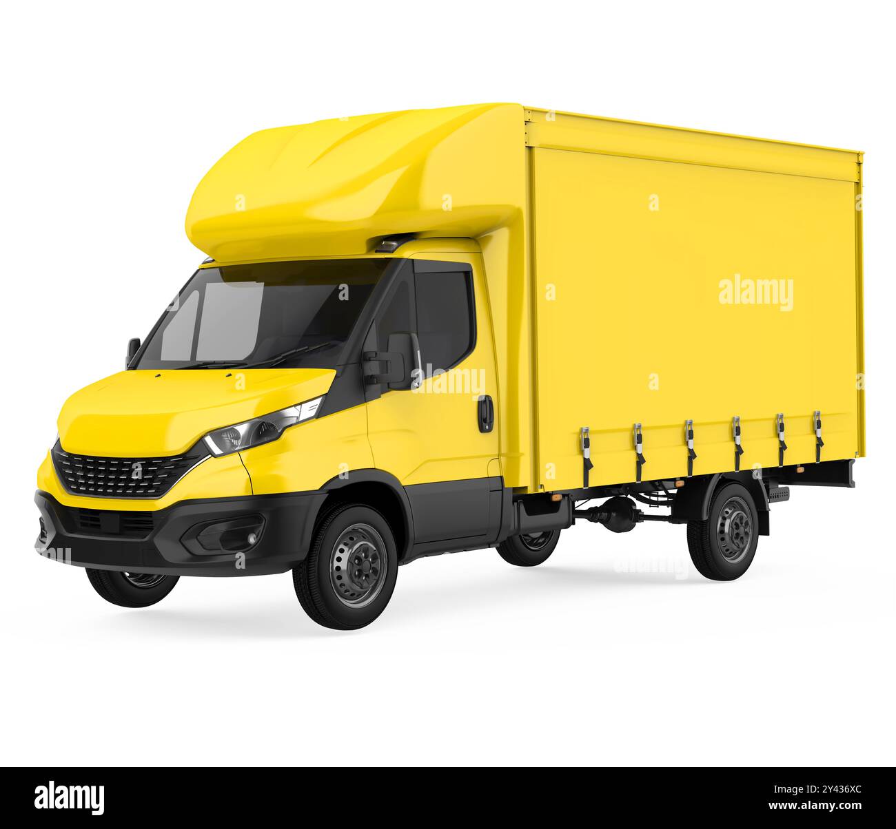 Transport yellow van car hi-res stock photography and images - Alamy