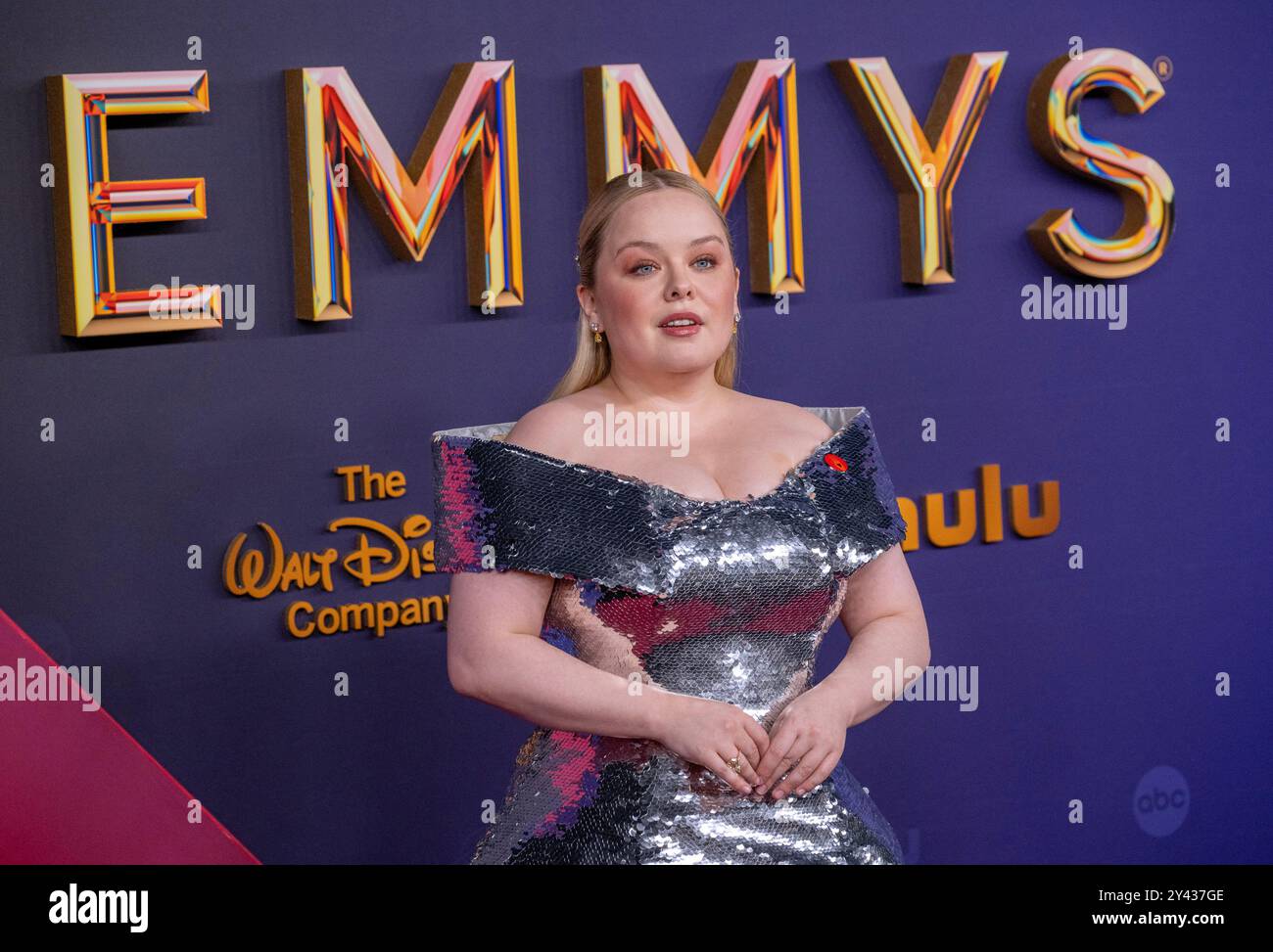Nicola Coughlin arrives for the 76th annual Primetime Emmy Awards at ...