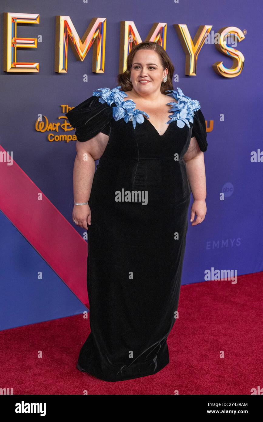 Jessica Gunning arrives for the 76th annual Primetime Emmy Awards at ...