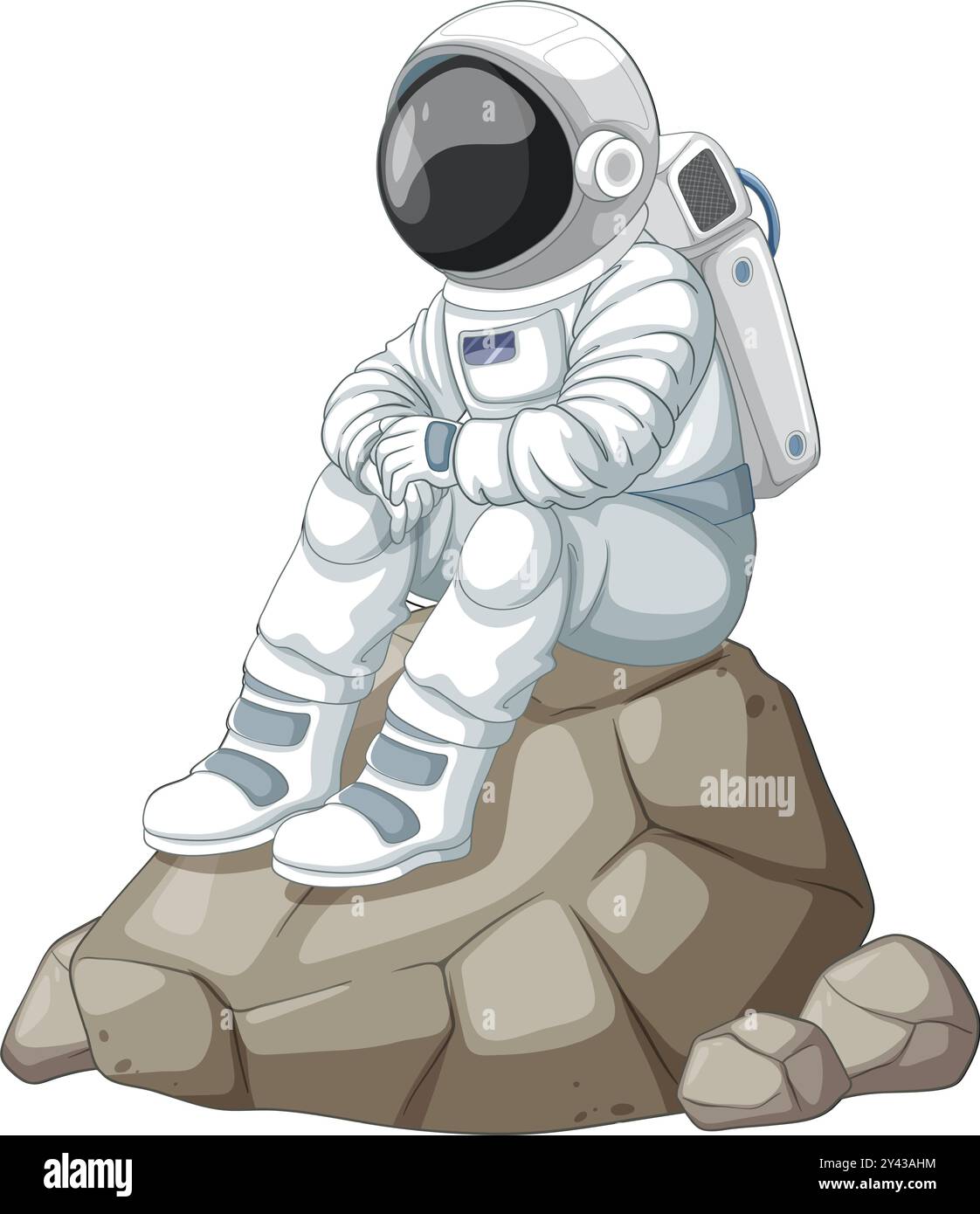 Space habitat astronaut Stock Vector Images - Alamy