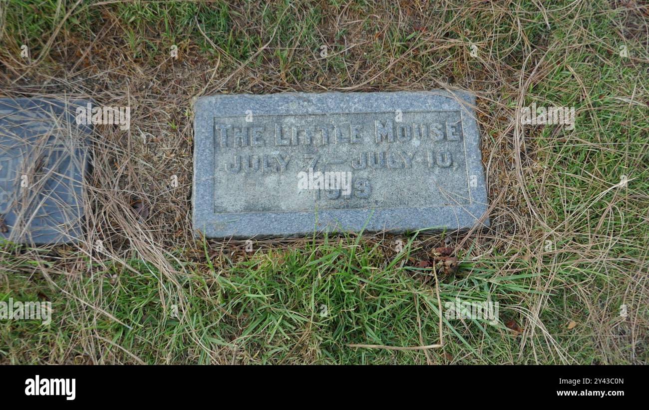 Inglewood, California, USA 14th September 2024 Norman Spencer ChaplinÕs Grave, aka The Little ...