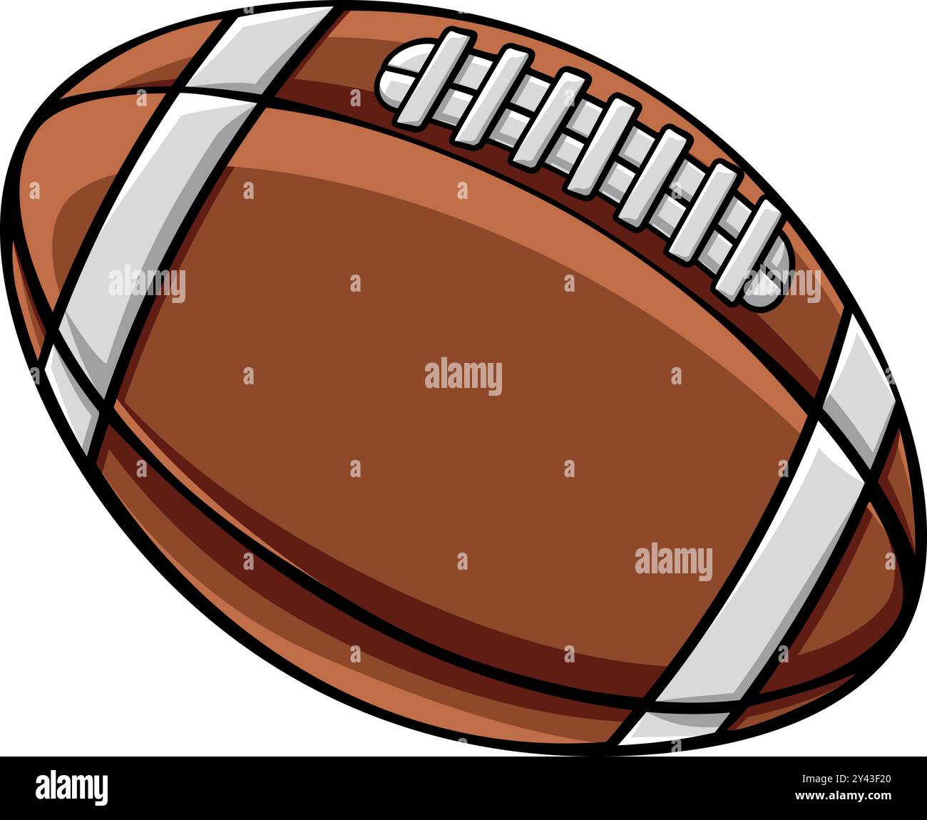 American Football Ball Cartoon Sports Icon Stock Vector Image & Art - Alamy