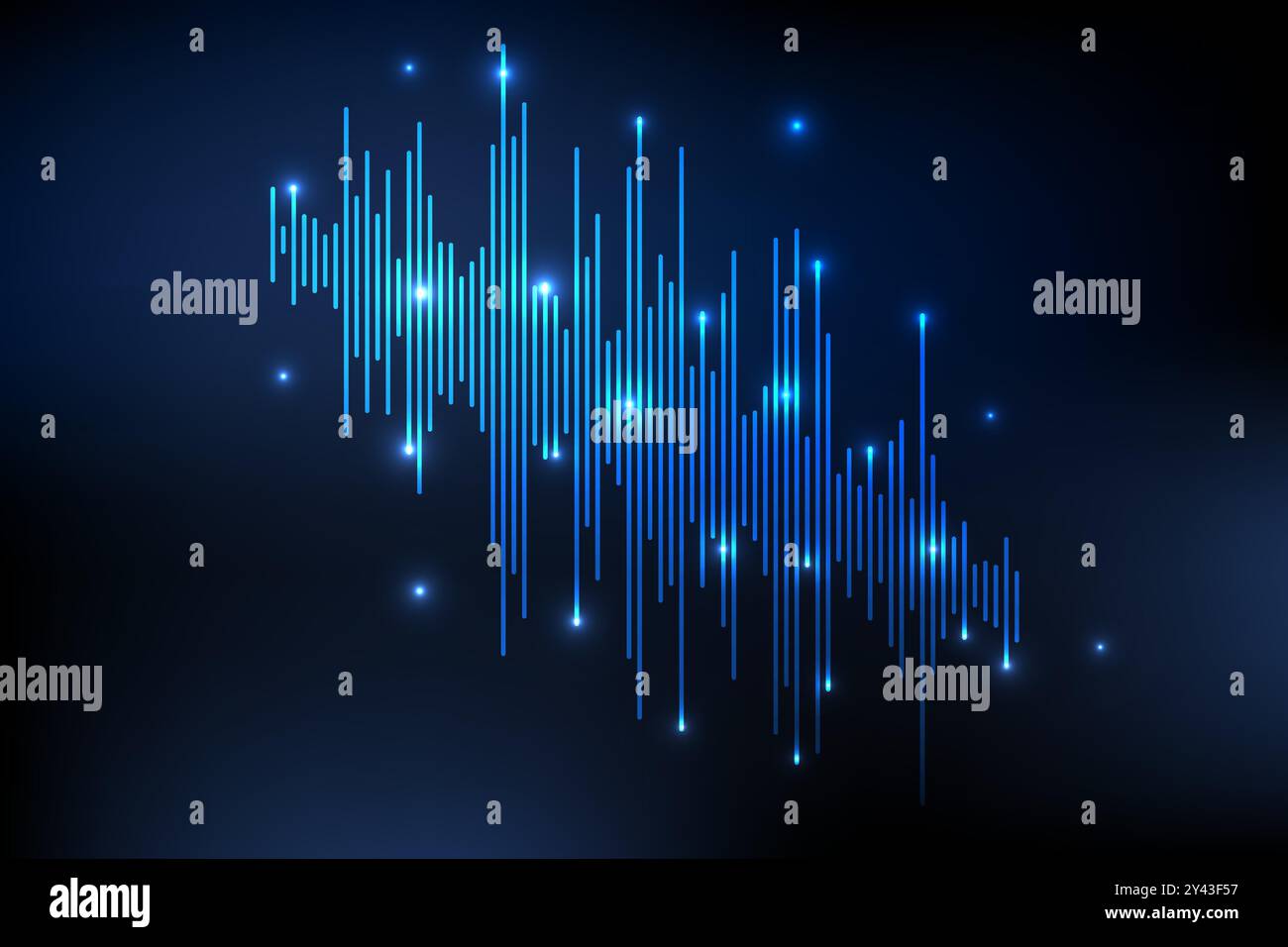 Data waveform hi-res stock photography and images - Alamy