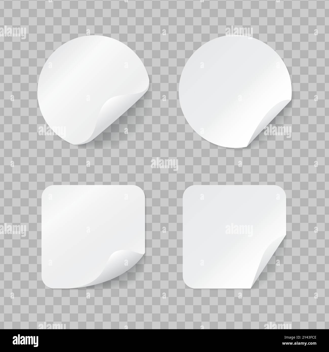 Mock up sticky note Stock Vector Images - Alamy