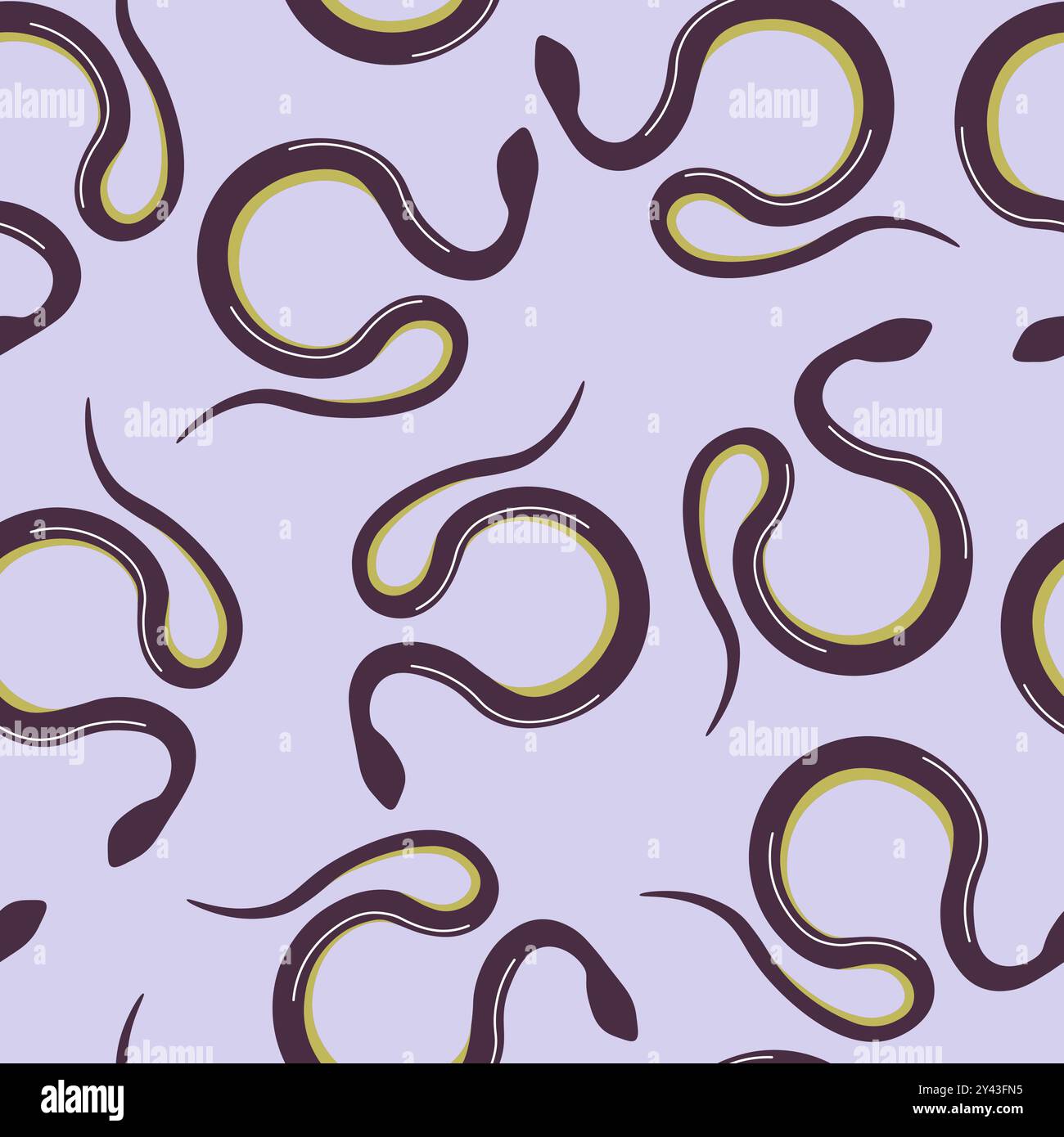 Abstract Snake Pattern Design vector Stock Vector Image & Art - Alamy