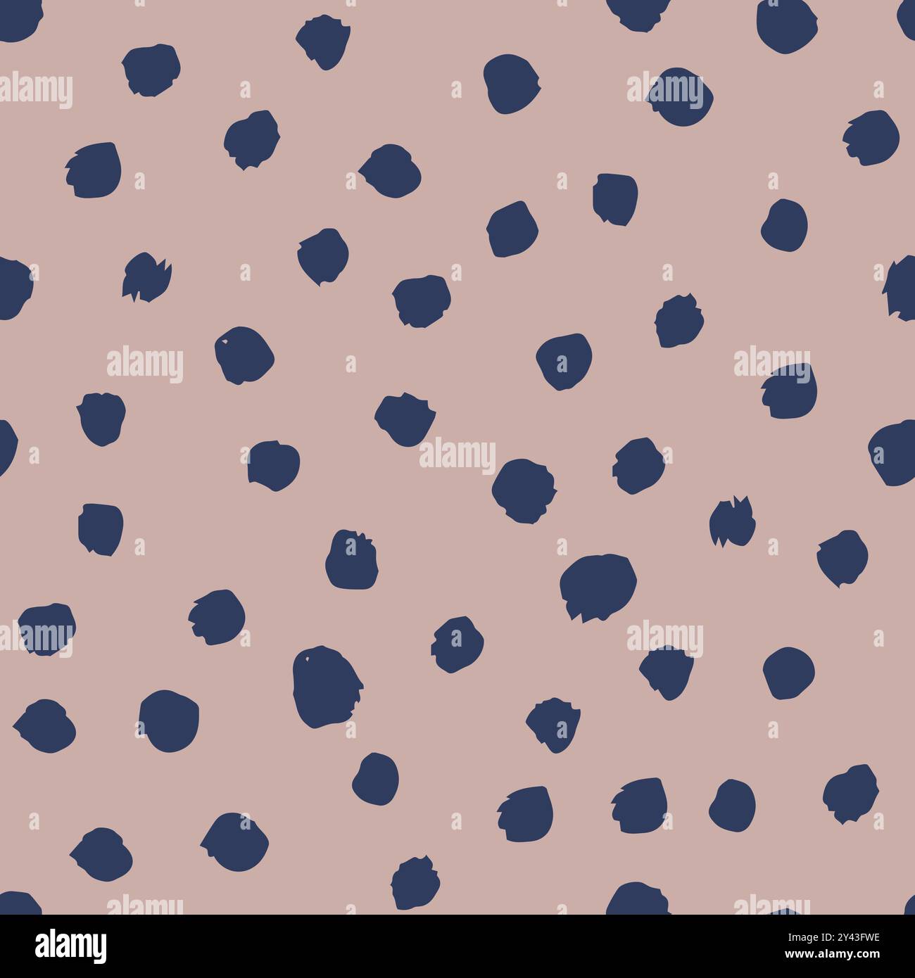 Polka Dot Navy Pink vector Stock Vector Image & Art - Alamy