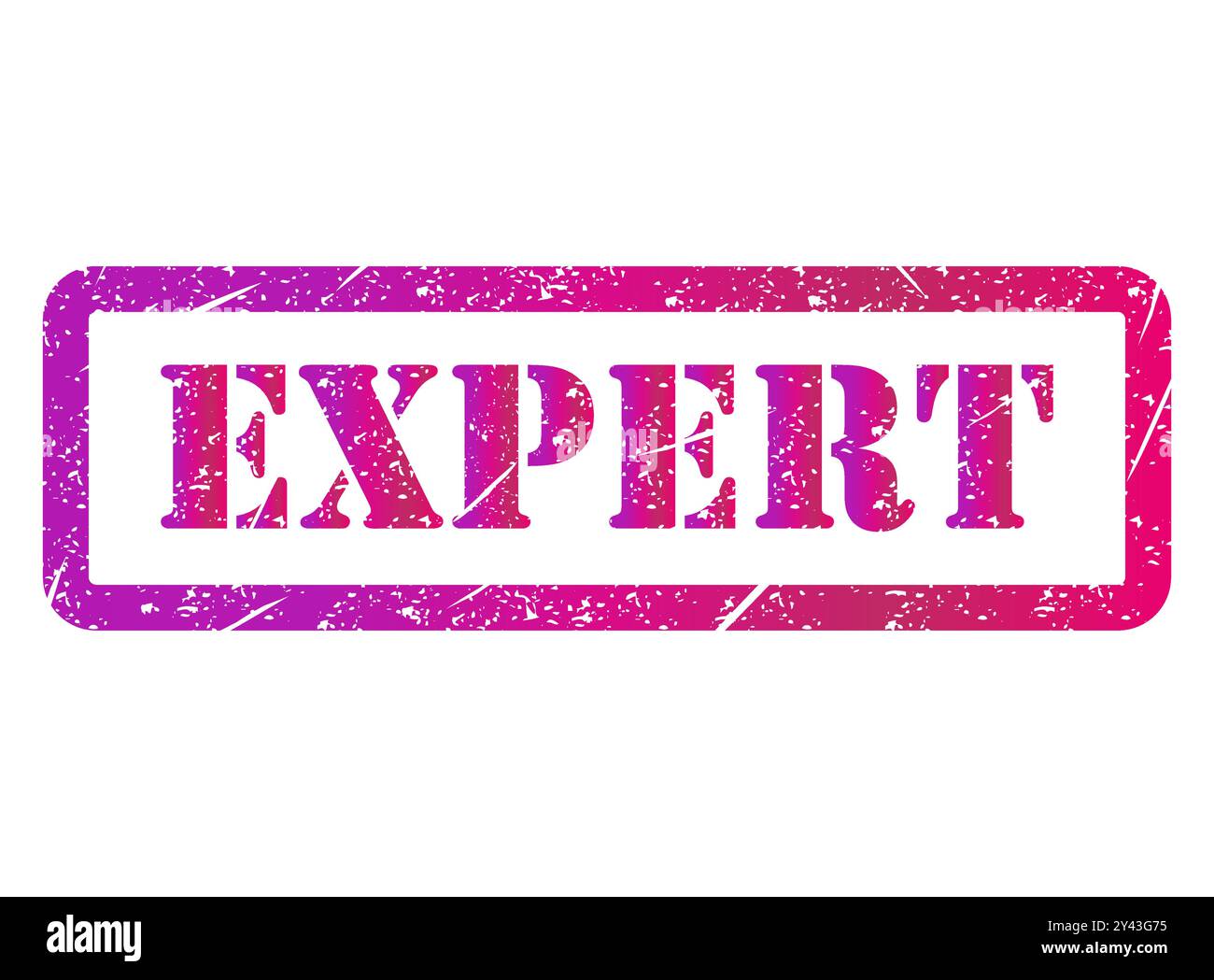 Expert stamp symbol, label sticker sign button, text banner vector ...