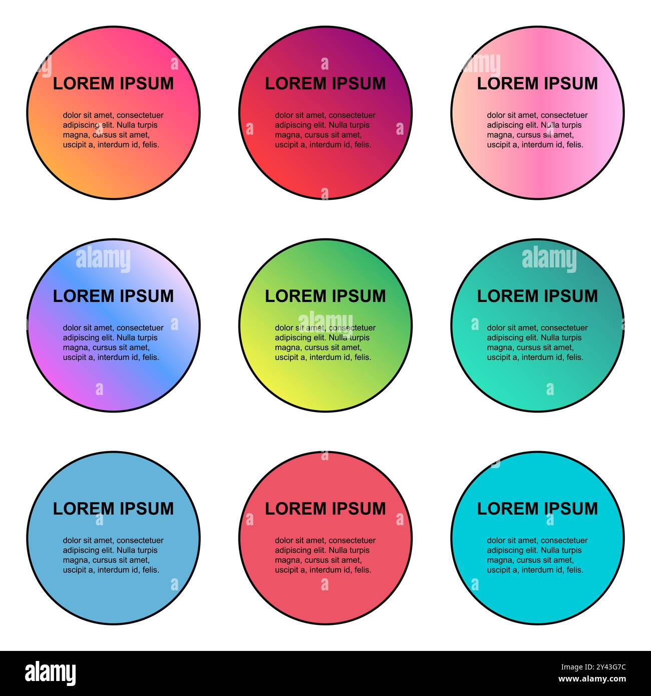 Set of Bubble title shape, banner geometric design, modern frame vector ...