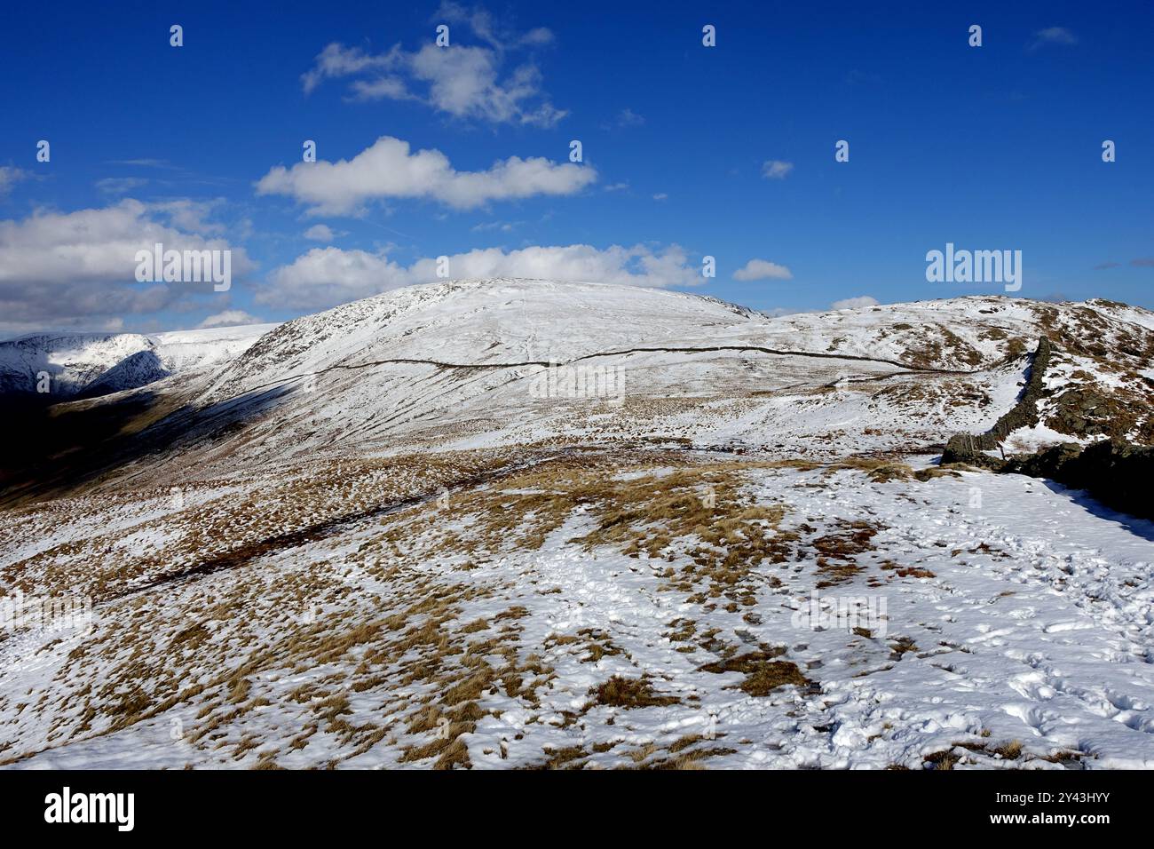 The Wainwright 'Kentmere Pike' from Summit of the 'Shipman Knotts' in ...