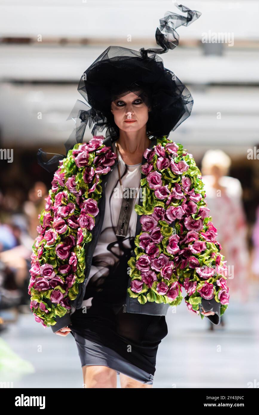 Sustainable fashion designers VIN + OMI have shown their latest designs ...