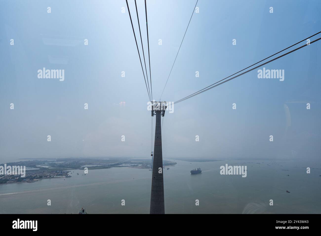 Cat Hai to Phu Long cable car route, the highest cable car pillar in ...