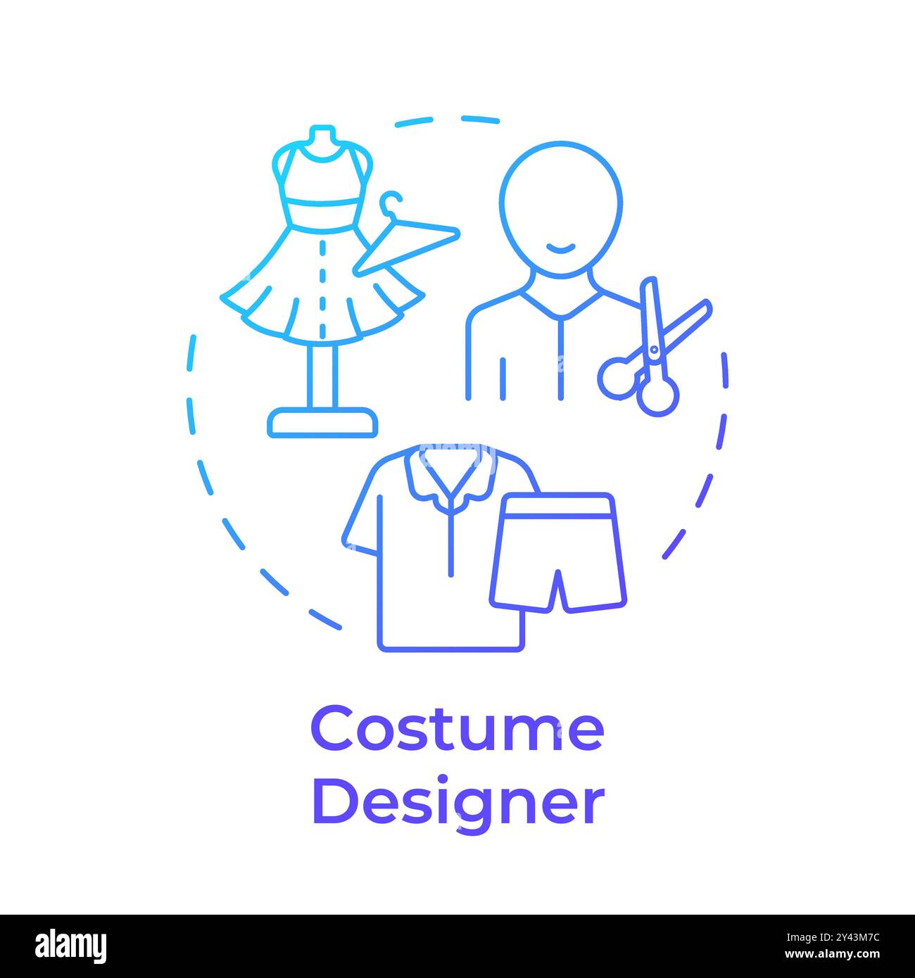 Costumes designer Stock Vector Images - Alamy