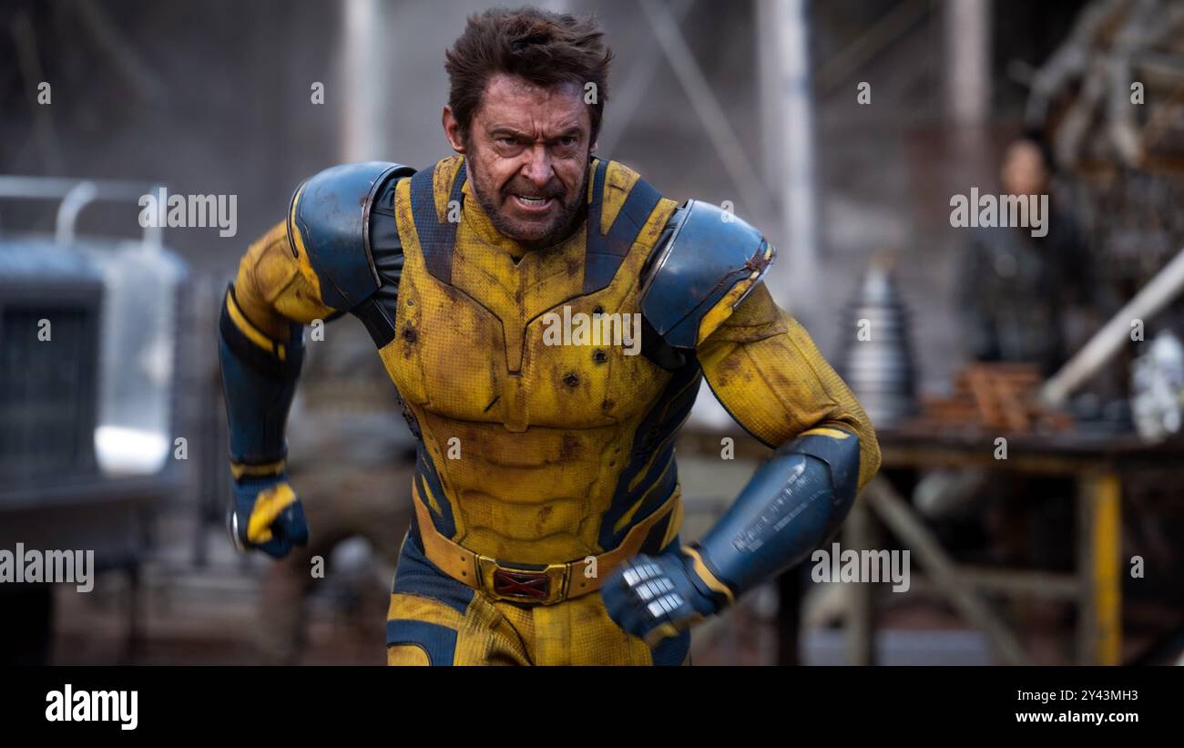 HUGH JACKMAN in DEADPOOL & WOLVERINE (2024), directed by SHAWN LEVY. Credit: Marvel Studios ...