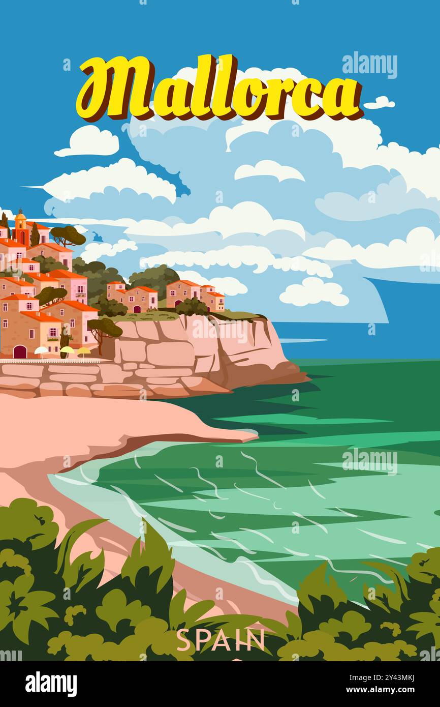 Muro de marbella Stock Vector Images - Alamy