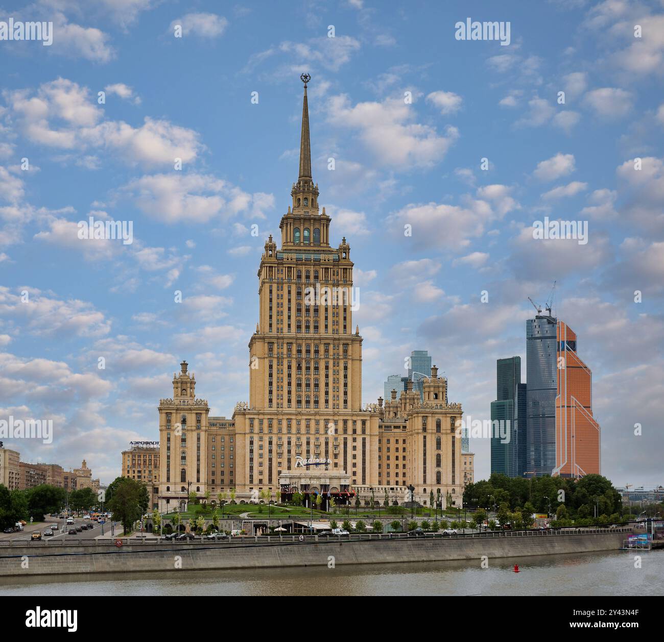 Hotel Radisson. Moscow. Russia Stock Photo - Alamy