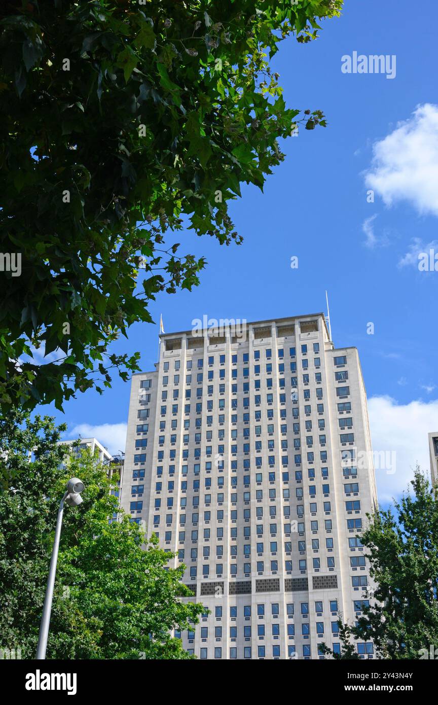 London, England, UK. Shell Centre (Sir Howard Robertson: 1962) on the ...