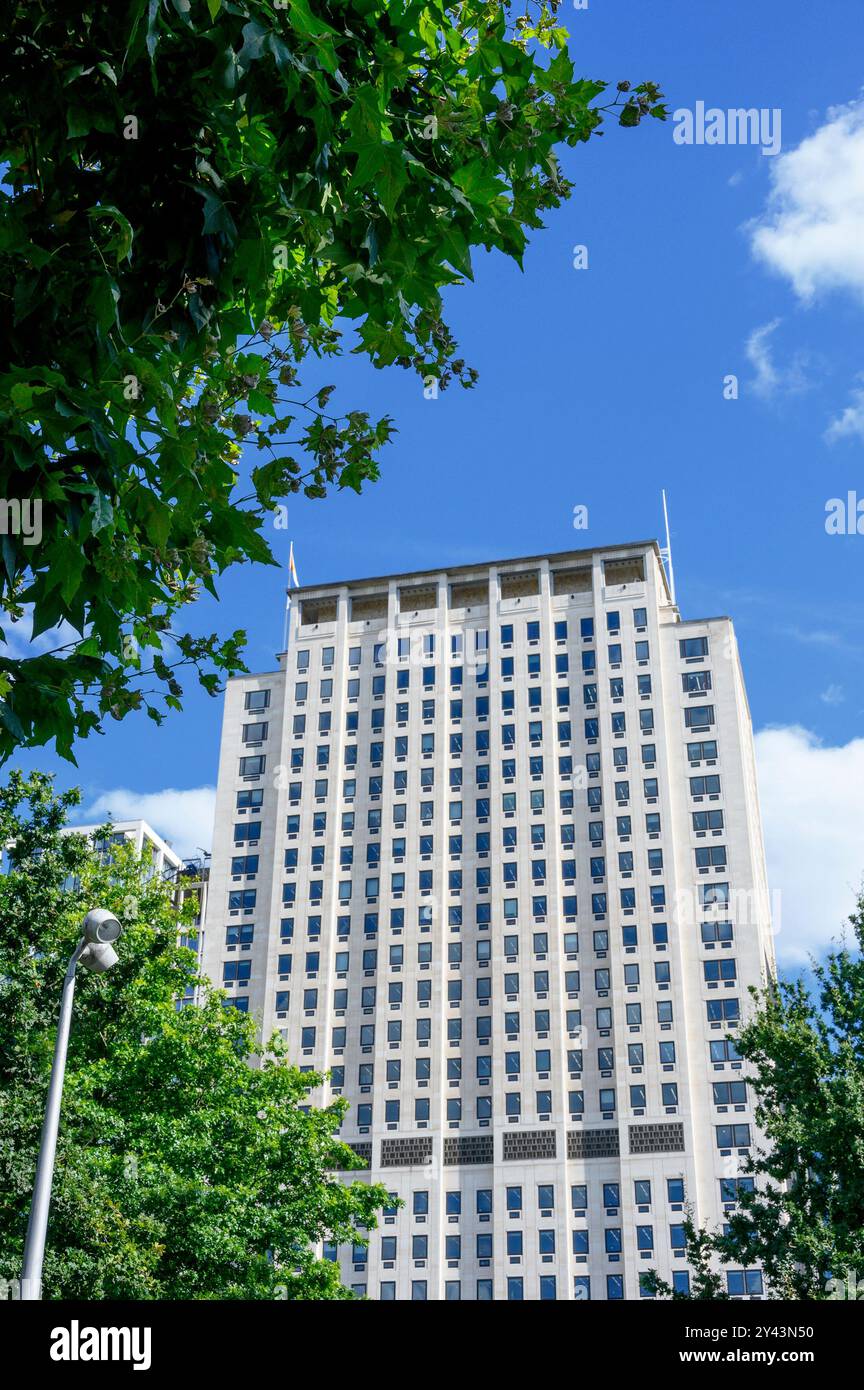 London, England, UK. Shell Centre (Sir Howard Robertson: 1962) on the ...