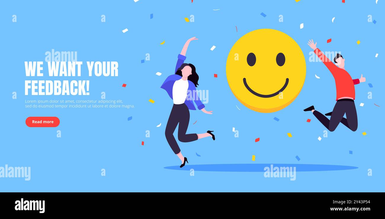 Employee wellbeing and positive emotions attitude business concept flat ...