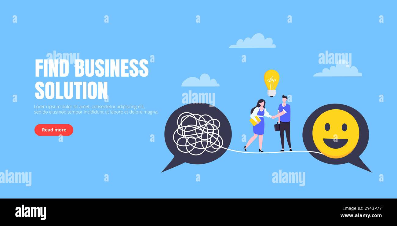 Understanding problem solution simplify challenge Stock Vector Image & Art - Alamy