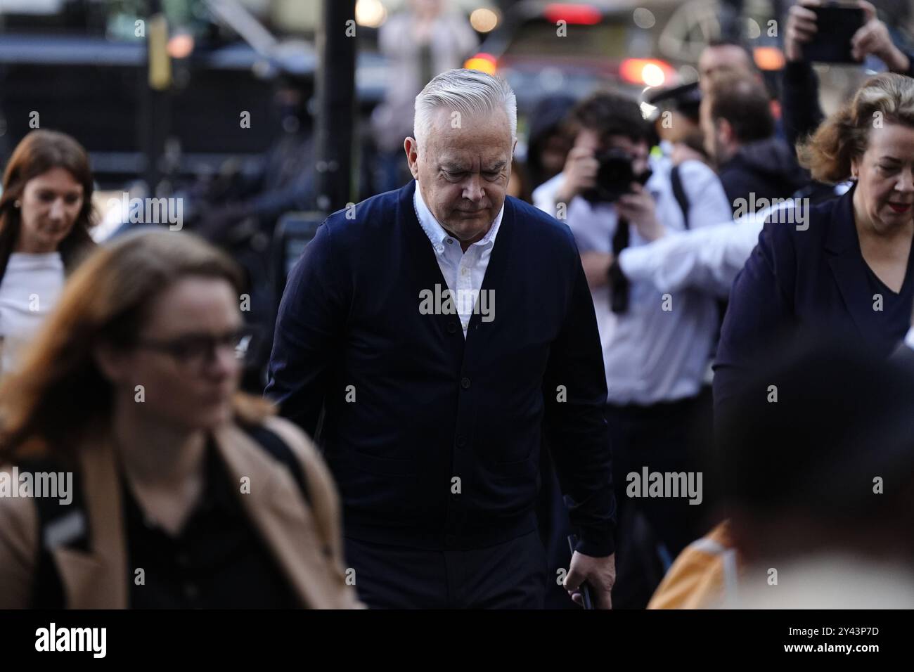 Former BBC broadcaster Huw Edwards arrives at Westminster Magistrates ...