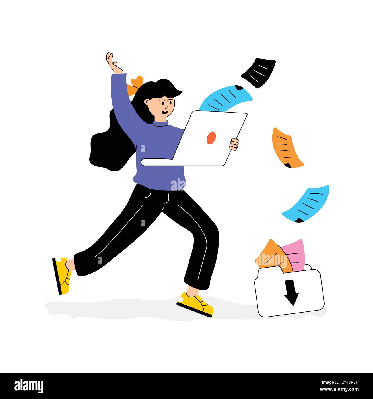 Download lecture notes Stock Vector Images - Alamy