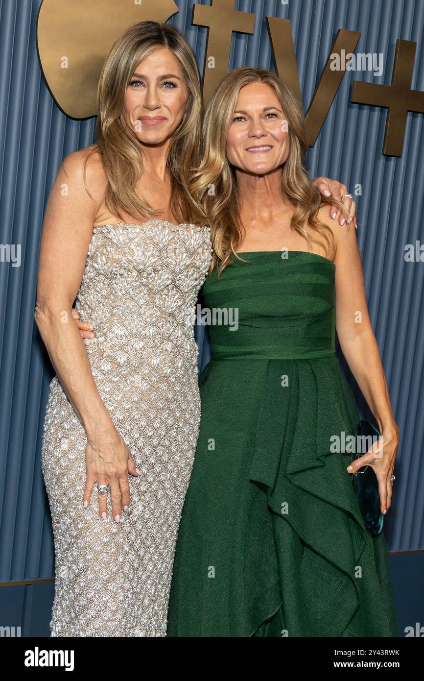 Los Angeles, USA. 15th Sep, 2024. Jennifer Aniston and Kristin Hahn ...