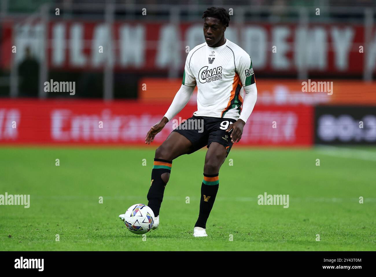Issa Doumbia of Venezia Fc in action during the Serie A match beetween ...