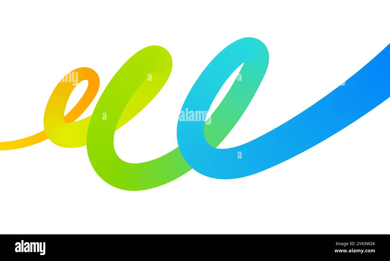 Fluid wavy blur gradient Stock Vector Images - Alamy