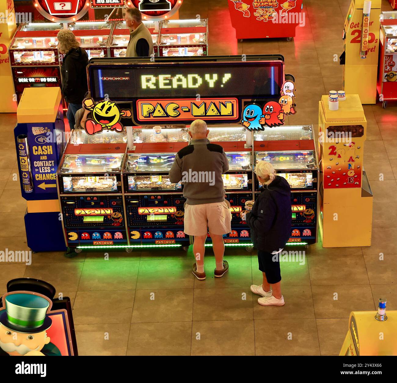 Arcades are fun and noisy Stock Photo - Alamy