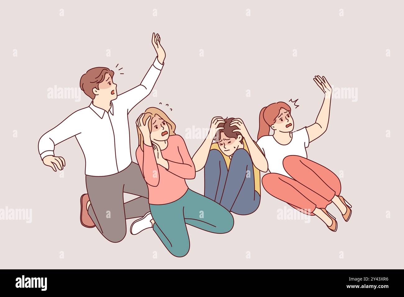 Learned fear Stock Vector Images - Alamy