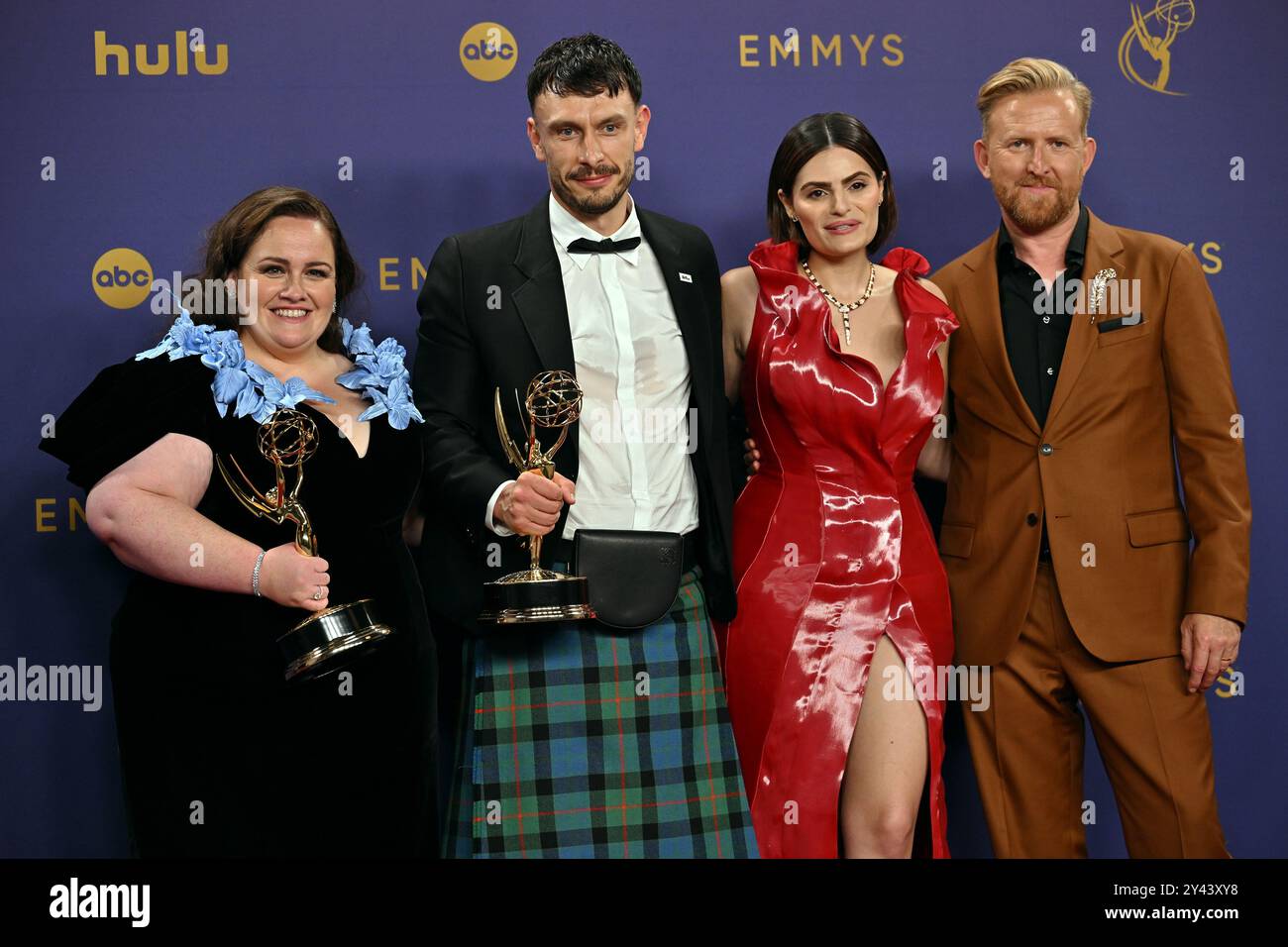 Los Angeles, United States. 15th Sep, 2024. The cast of 'Baby Reindeer ...