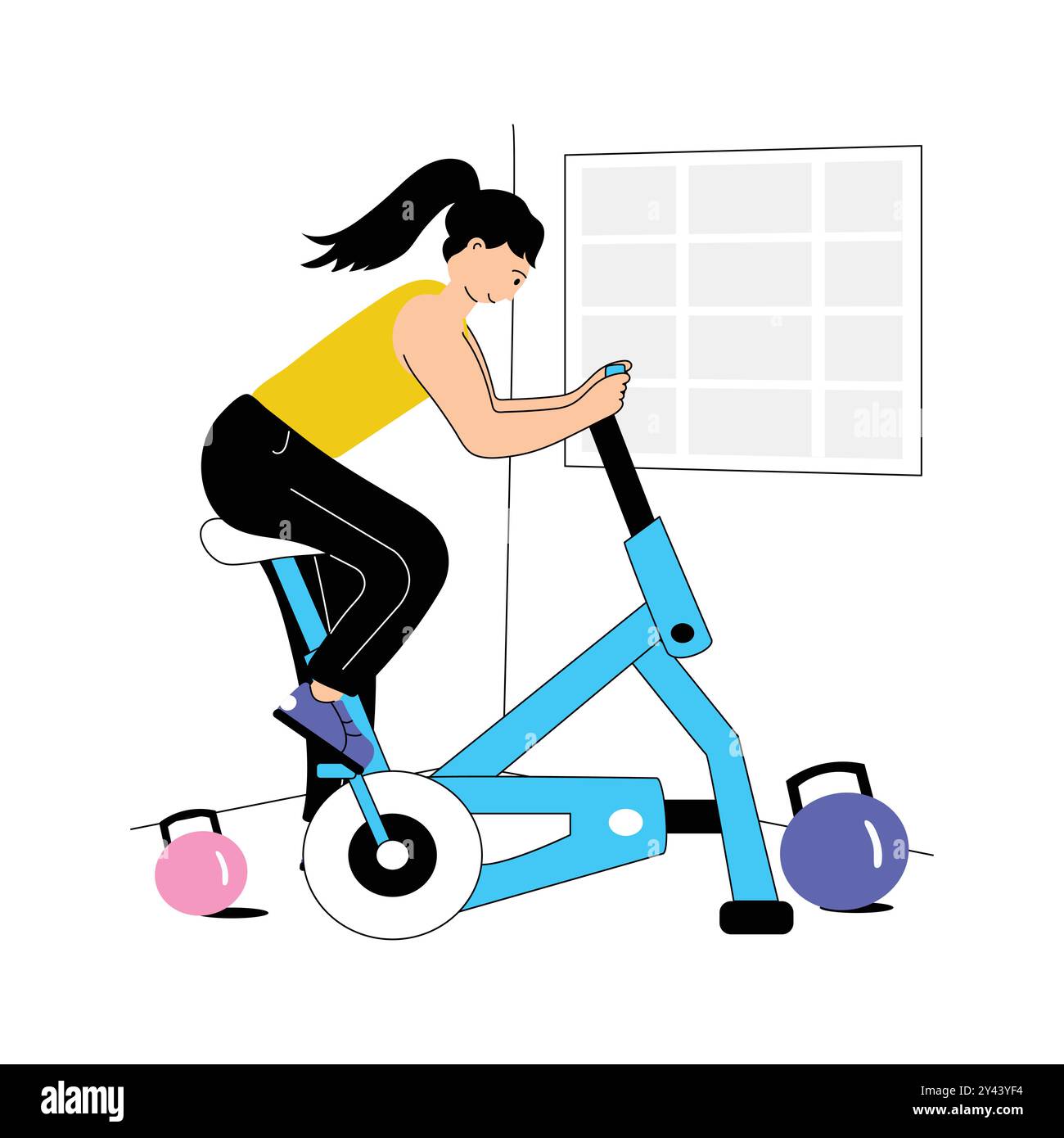 Human exercise Stock Vector Images - Alamy