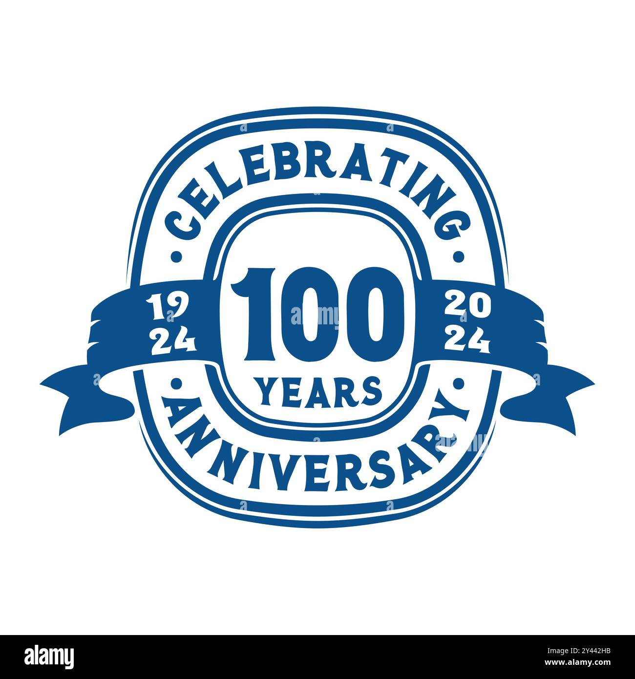100th Anniversary Celebration Logo Design Template. 100th Anniversary ...
