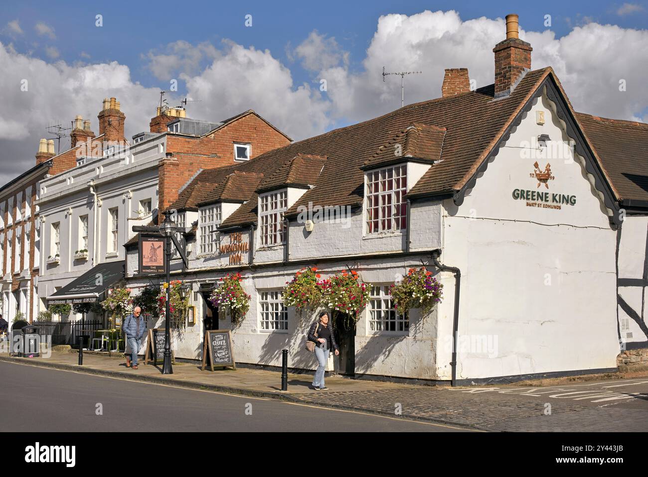 The Windmill Inn, pub, Church Street, Stratford upon Avon, Warwickshire ...