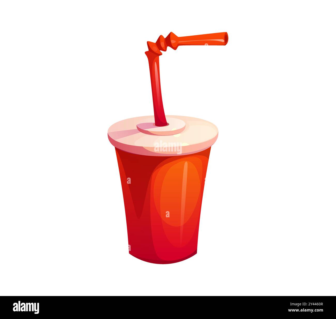 Soda cup go vector Stock Vector Images - Alamy