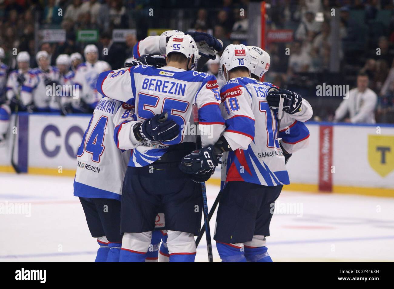 Saint Petersburg, Russia. 15th Sep, 2024. Maxim Berezin (55), Mikhail ...