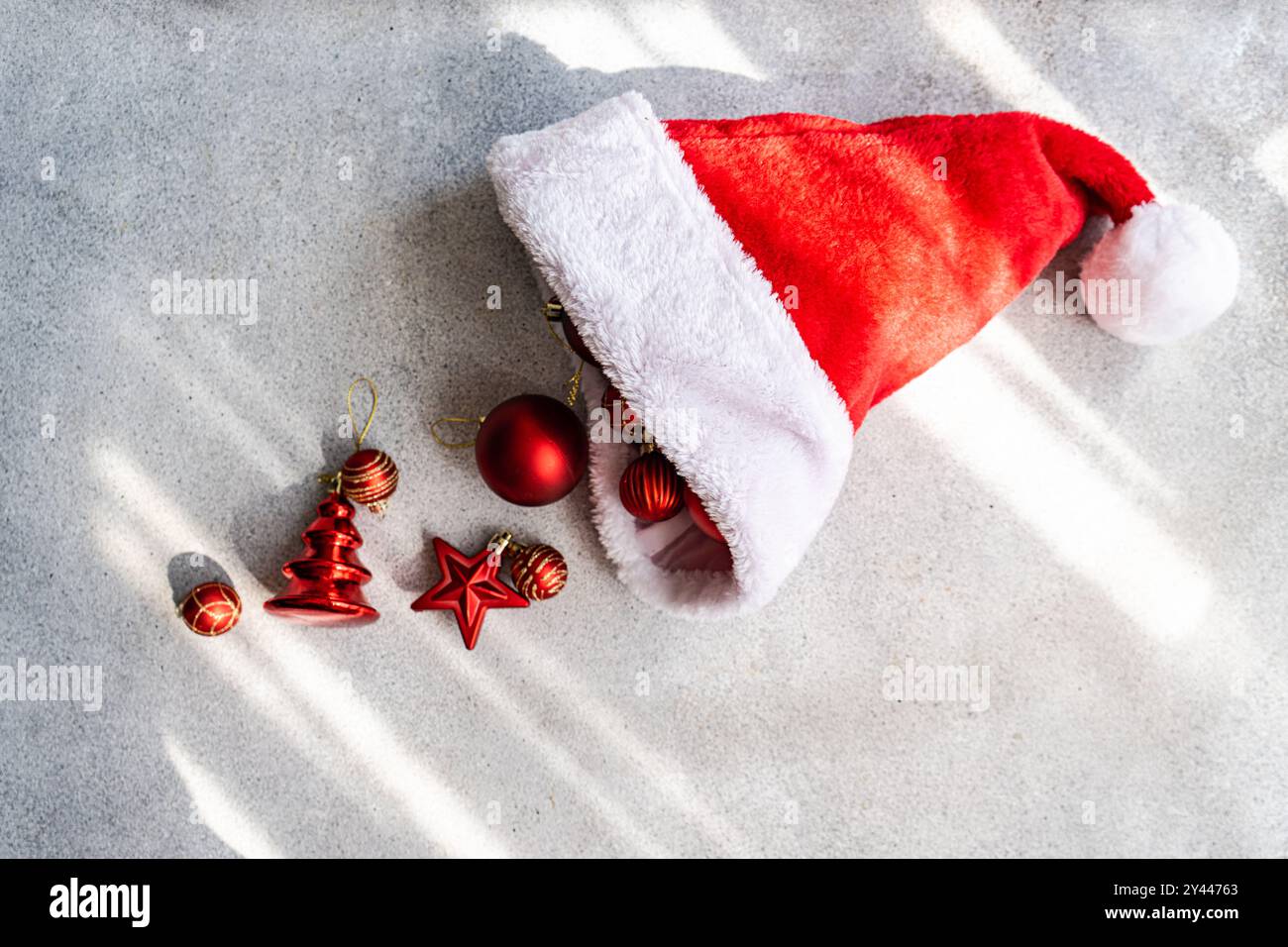 Christmas hat red ball hi-res stock photography and images - Alamy