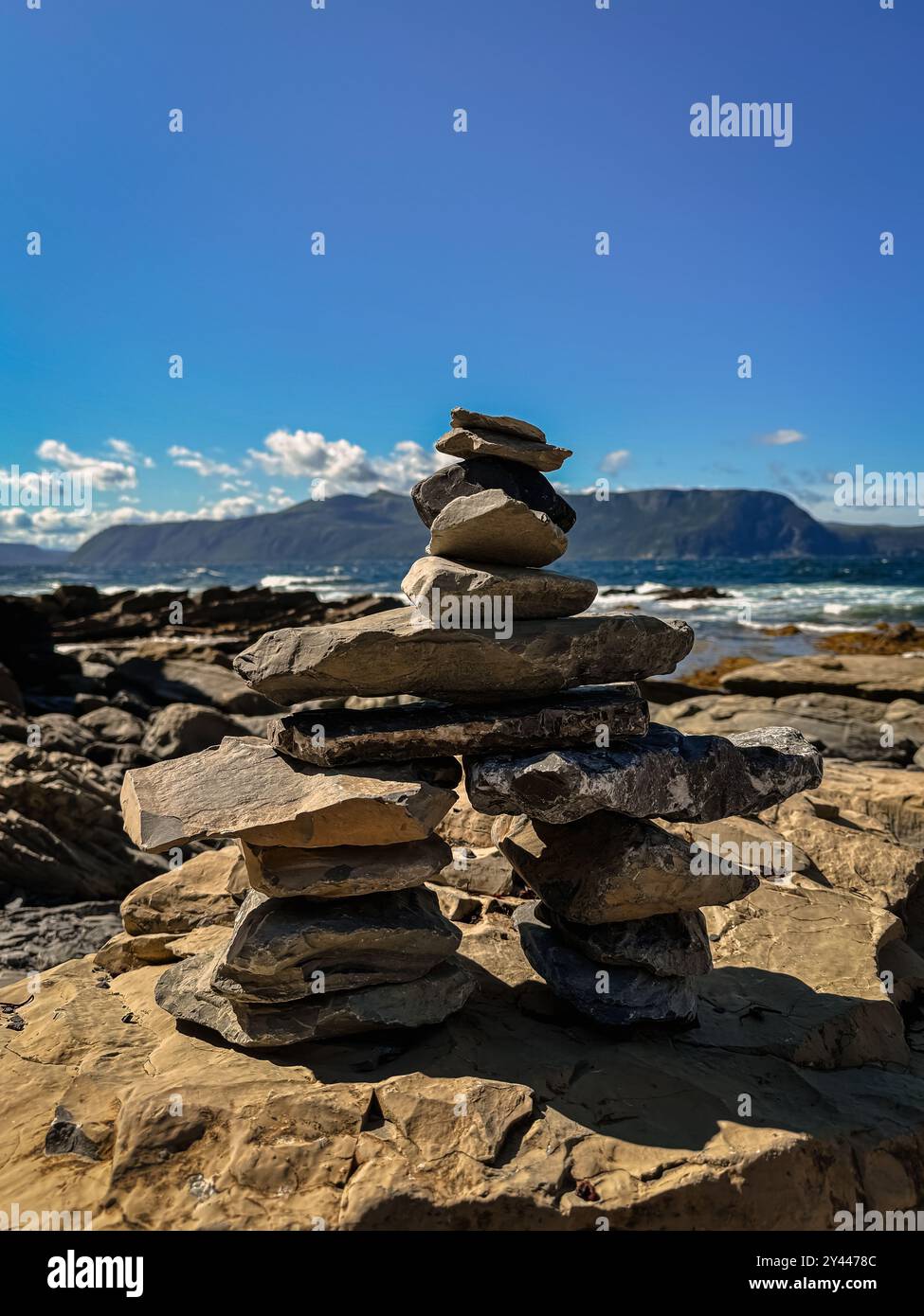 Figure made of piled stones hi-res stock photography and images - Alamy