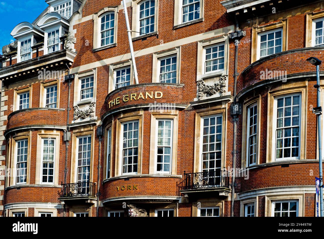 The Grand Hotel, York, Yorkshire, England Stock Photo - Alamy