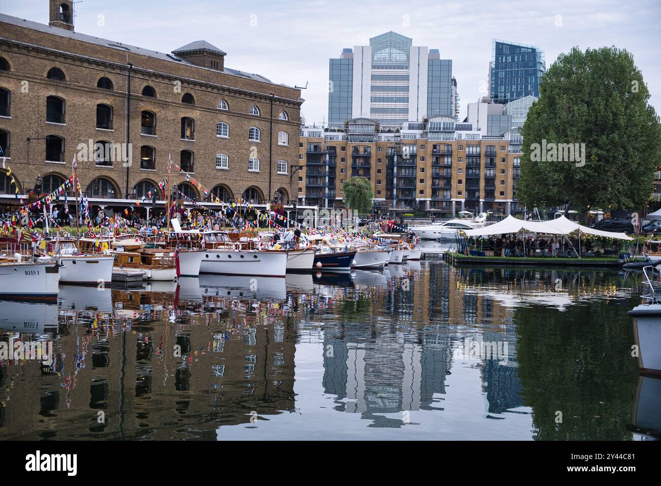 St Katherines Dock in London Stock Photo - Alamy