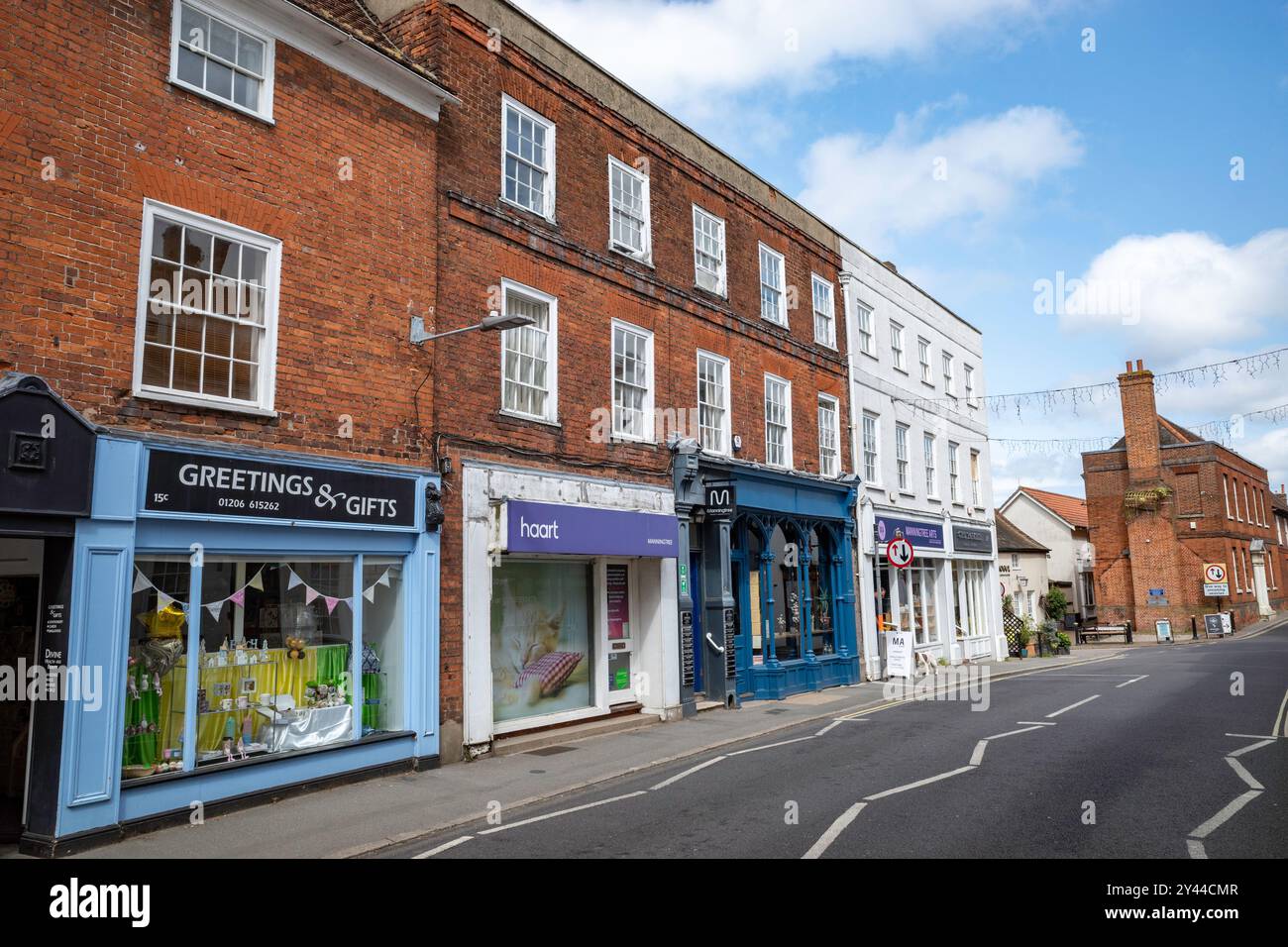 Manningtree high street Essex Stock Photo - Alamy