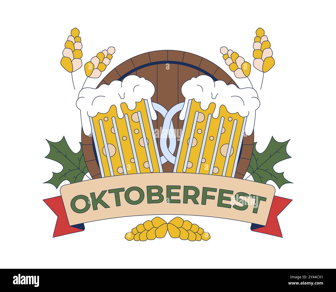 Octoberfest logo Stock Vector Images - Alamy