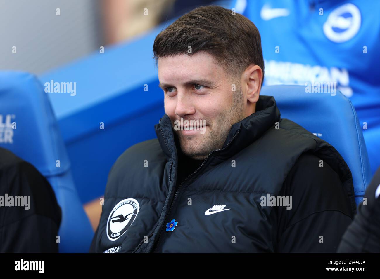 Manager of Brighton & Hove Albion, Fabian Hurzeler - Brighton & Hove ...