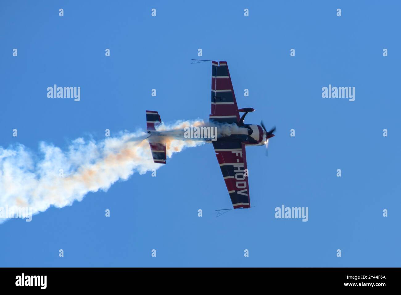Equipe de Voltige at Air Legend Air Show 2024 in Melun, France Stock ...