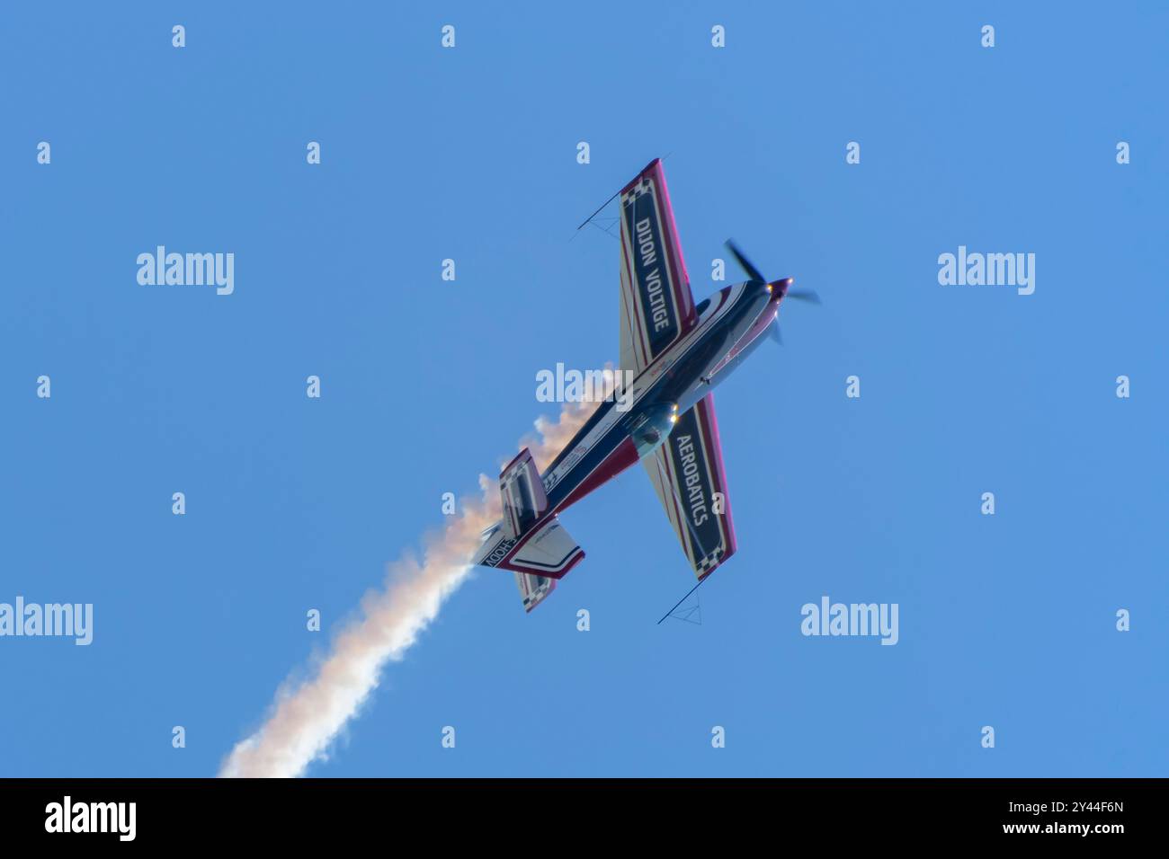 Equipe de Voltige at Air Legend Air Show 2024 in Melun, France Stock ...